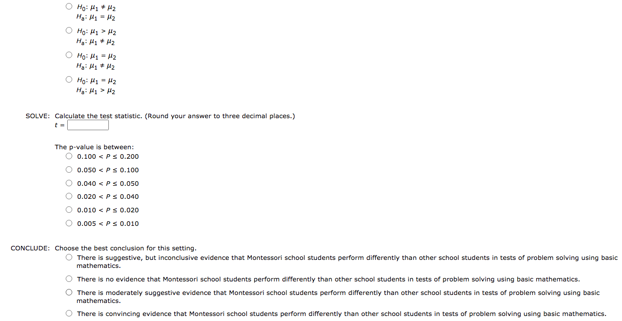 Solved This exercise is based on summary statistics rather | Chegg.com