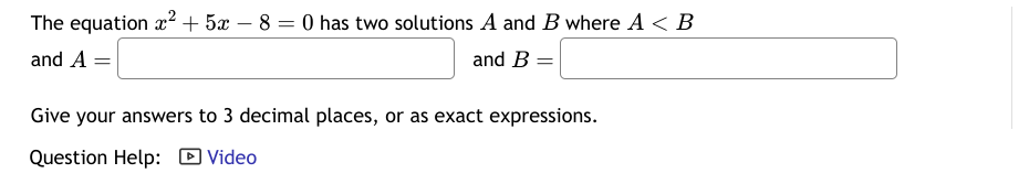 Solved Solve this equation using the square root property. | Chegg.com