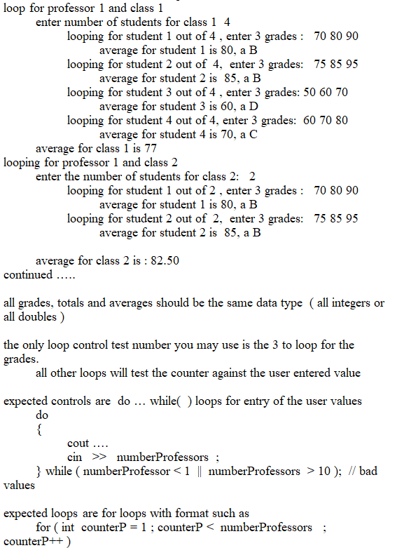 Solved Create a program using nested controls. Controls are | Chegg.com