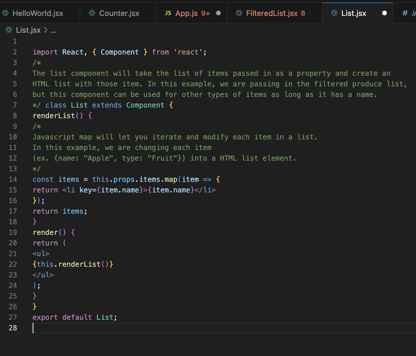 Solved Please add the todo elments in code to the following | Chegg.com
