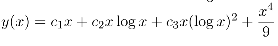 Solved Solve the following Euler differential equationThe | Chegg.com