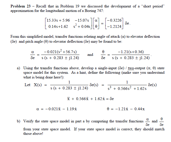 Problem 23 - Recall that in Problem 19 we discussed | Chegg.com