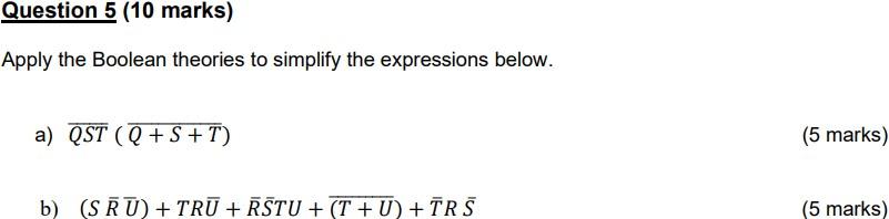 Solved Apply the Boolean theories to simplify the | Chegg.com Solved Apply the Boolean theories to simplify the | Chegg.com