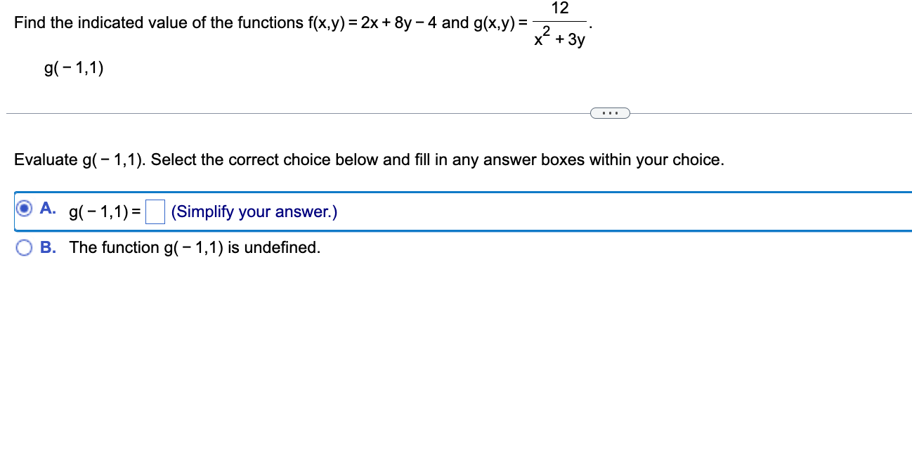 Solved Find the indicated value of the functions | Chegg.com