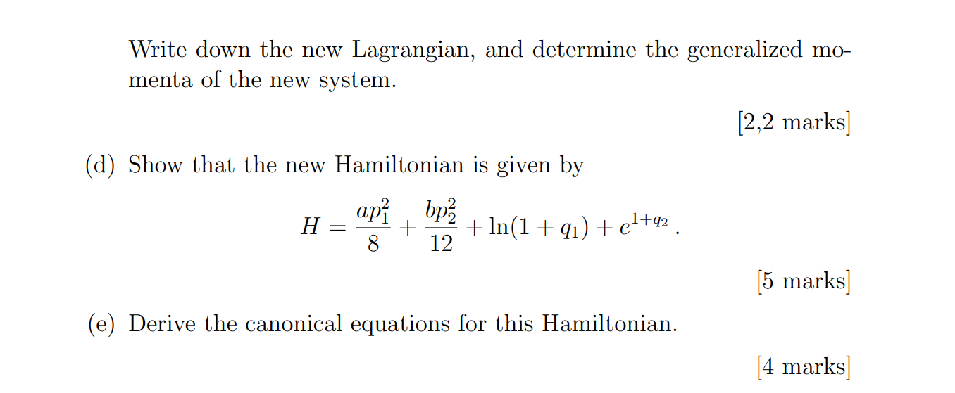 Solved Please answer parts (c) (d) and (e) step by step with | Chegg.com