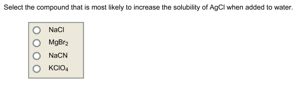 Solved Select the compound that is most likely to increase | Chegg.com