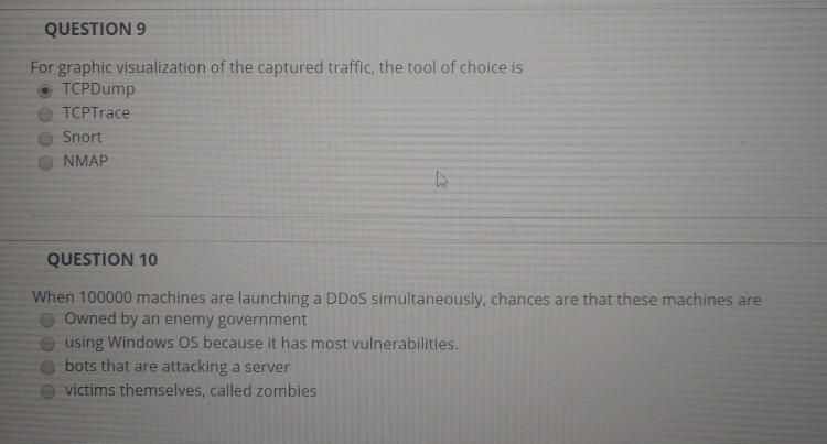 Solved QUESTIONS For graphic visualization of the captured | Chegg.com