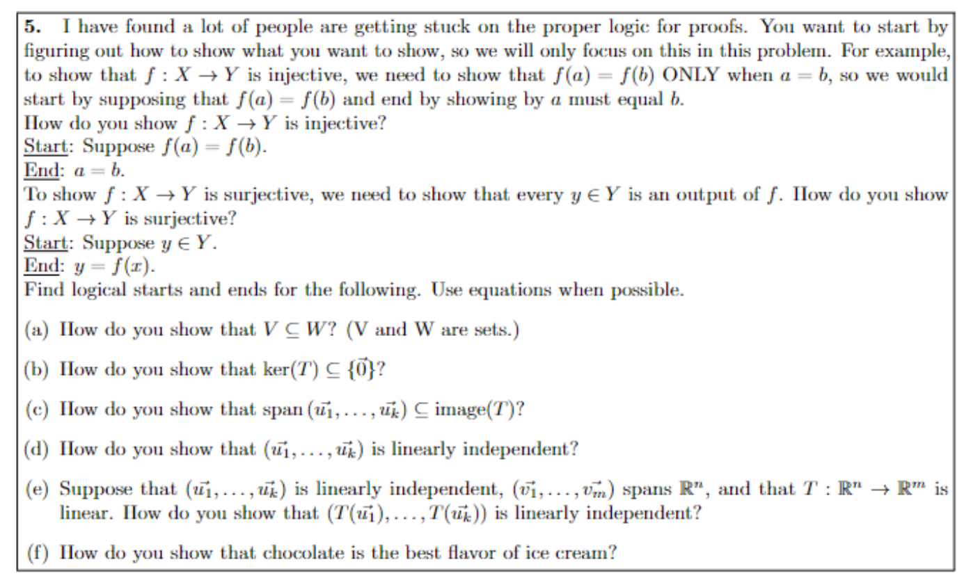 Solved 5. I have found a lot of people are getting stuck on | Chegg.com