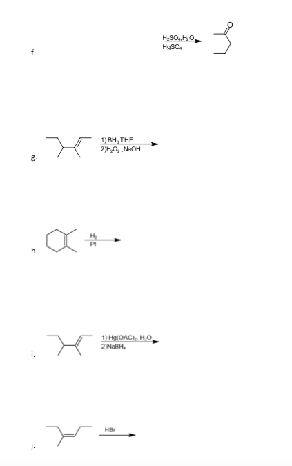 Solved 2. Fill in any missing component (substrate, reagent, | Chegg.com