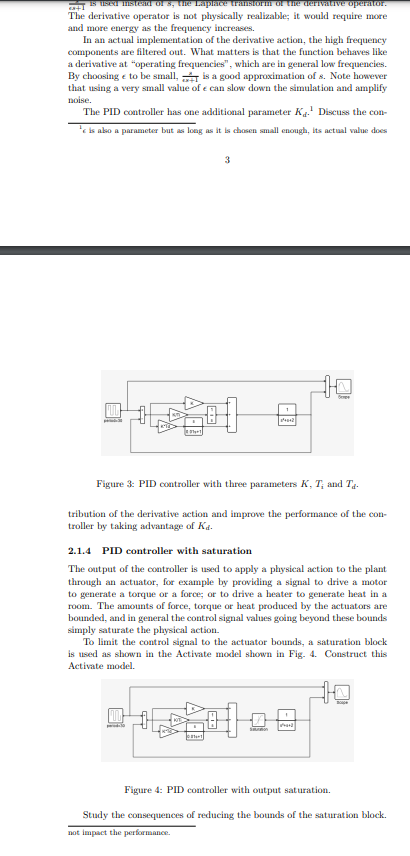 Cruise control: PID implementation Activate | Chegg.com