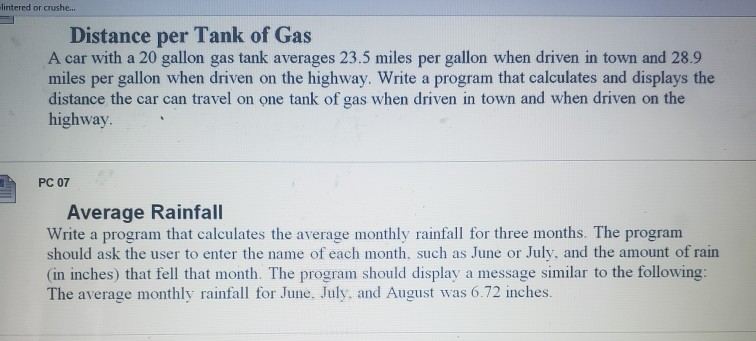 Solved Candy Bar Sales Using Program 1-1 as an example, | Chegg.com