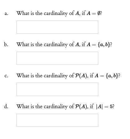 Solved Which of the following sets, given by the roster | Chegg.com