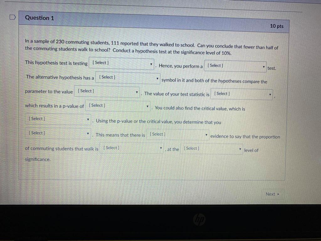 Solved In a sample of 230 commuting students 11 reported | Chegg.com