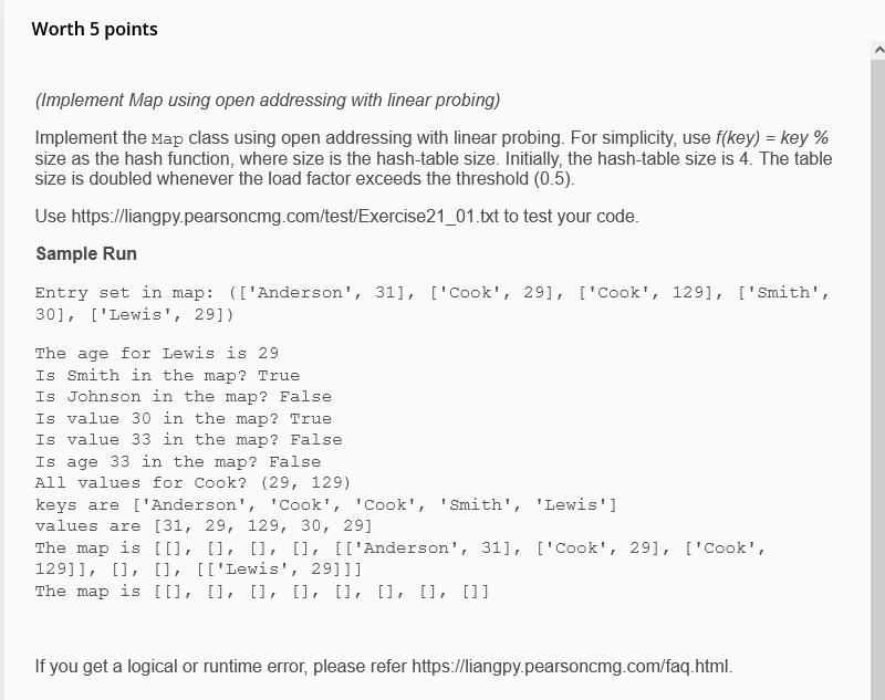 Solved Python Program! Sample Code: # Search 