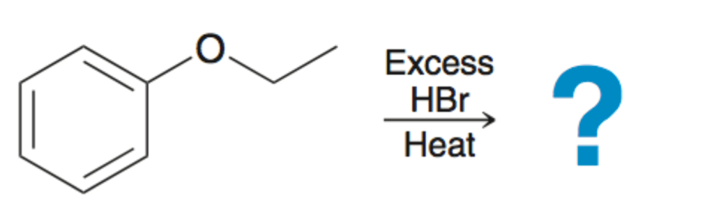Solved , Excess ? HBr, Heat | Chegg.com