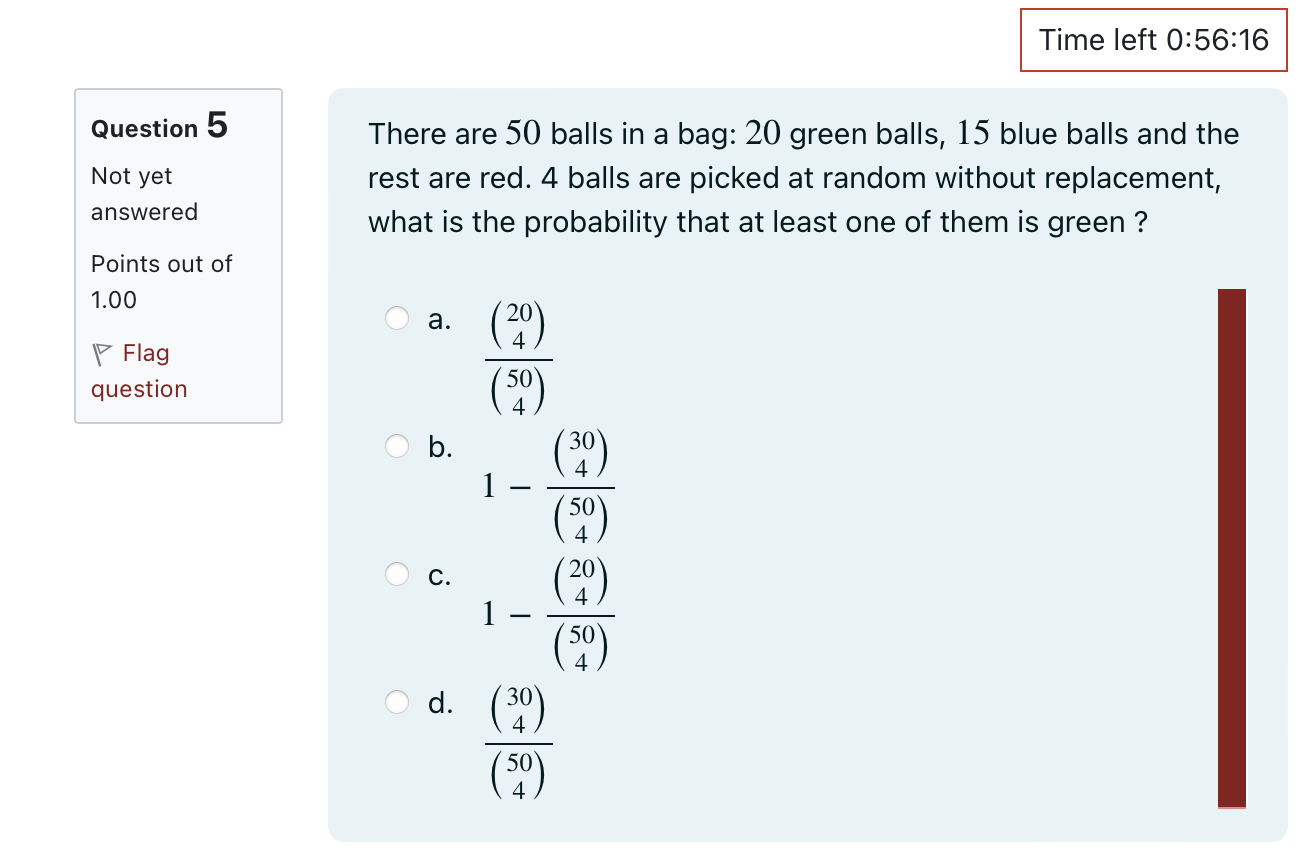 Solved Question 5 Not yet answered Points out of 1.00 Flag | Chegg.com