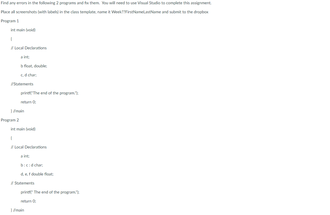 Solved Place all screenshots (with labels) in the class | Chegg.com