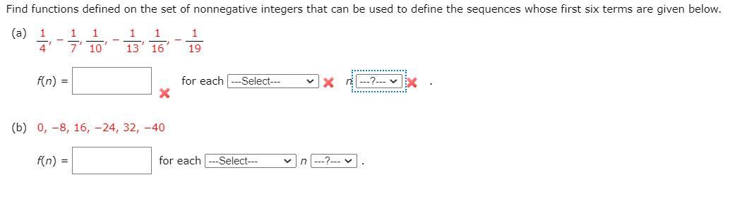 Solved Find Functions Defined On The Set Of Nonnegative