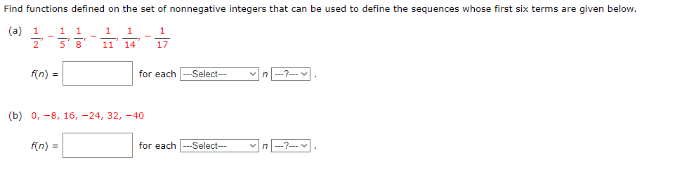 Solved Find functions defined on the set of nonnegative | Chegg.com