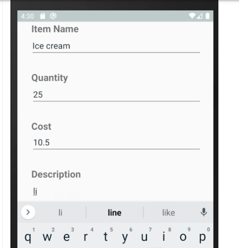 Solved Develop a single activity application that represents | Chegg.com
