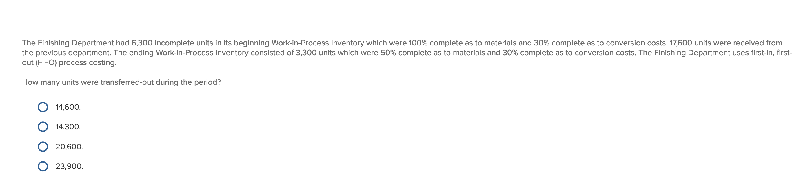 Solved The equivalent unit concept refers to the actual | Chegg.com