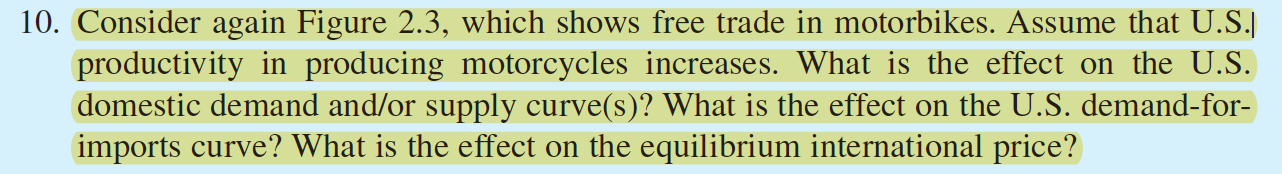 Solved FIGURE 2.3 The Effects of Trade on Production, | Chegg.com