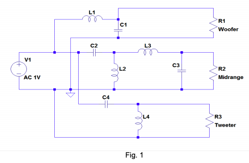 Solved 2. Design your crossover network by finding the | Chegg.com