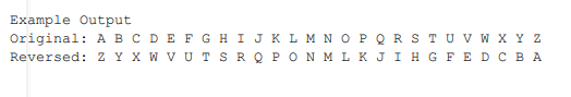 Solved Implement one array of the English alphabet (26 | Chegg.com