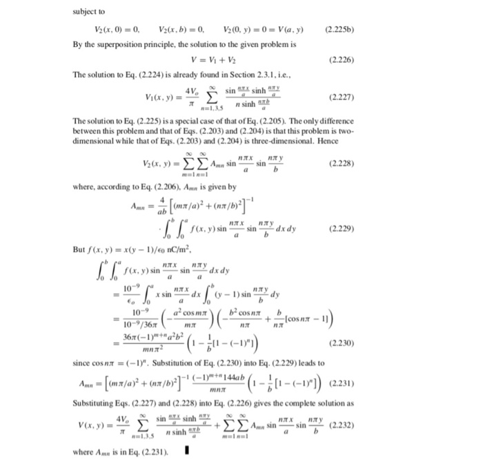 Solved Using Matlab Or Mathematica Plot The Potential 