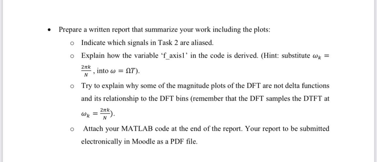 Solved - Prepare a written report that summarize your work | Chegg.com