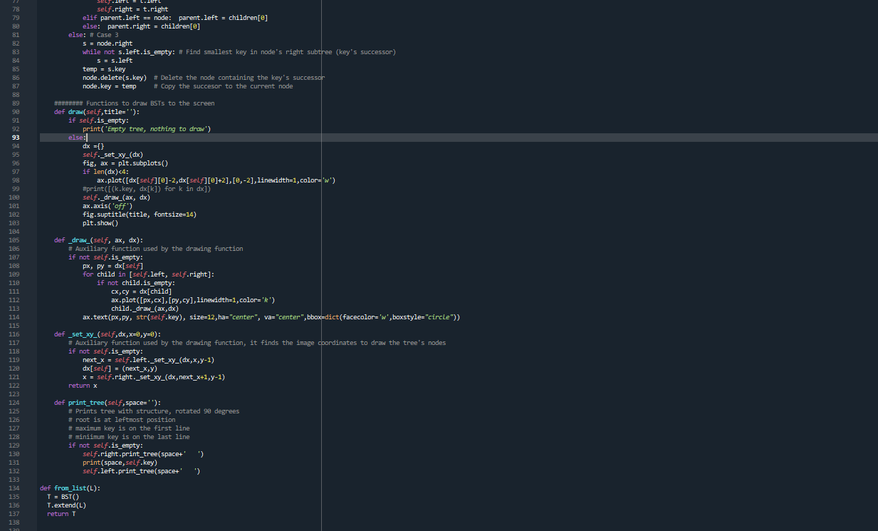 Solved 1. Write the function is_root_leaf_bst (T) that | Chegg.com