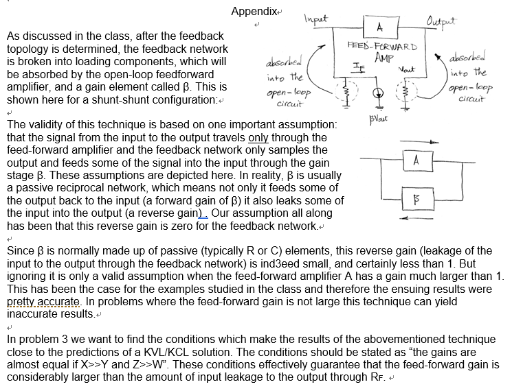 Solved find the open loop gain Aol (RT in this problem which | Chegg.com