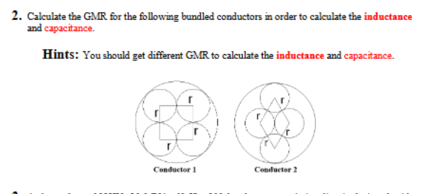 Solved 2. Calculate the GMR for the following bundled | Chegg.com