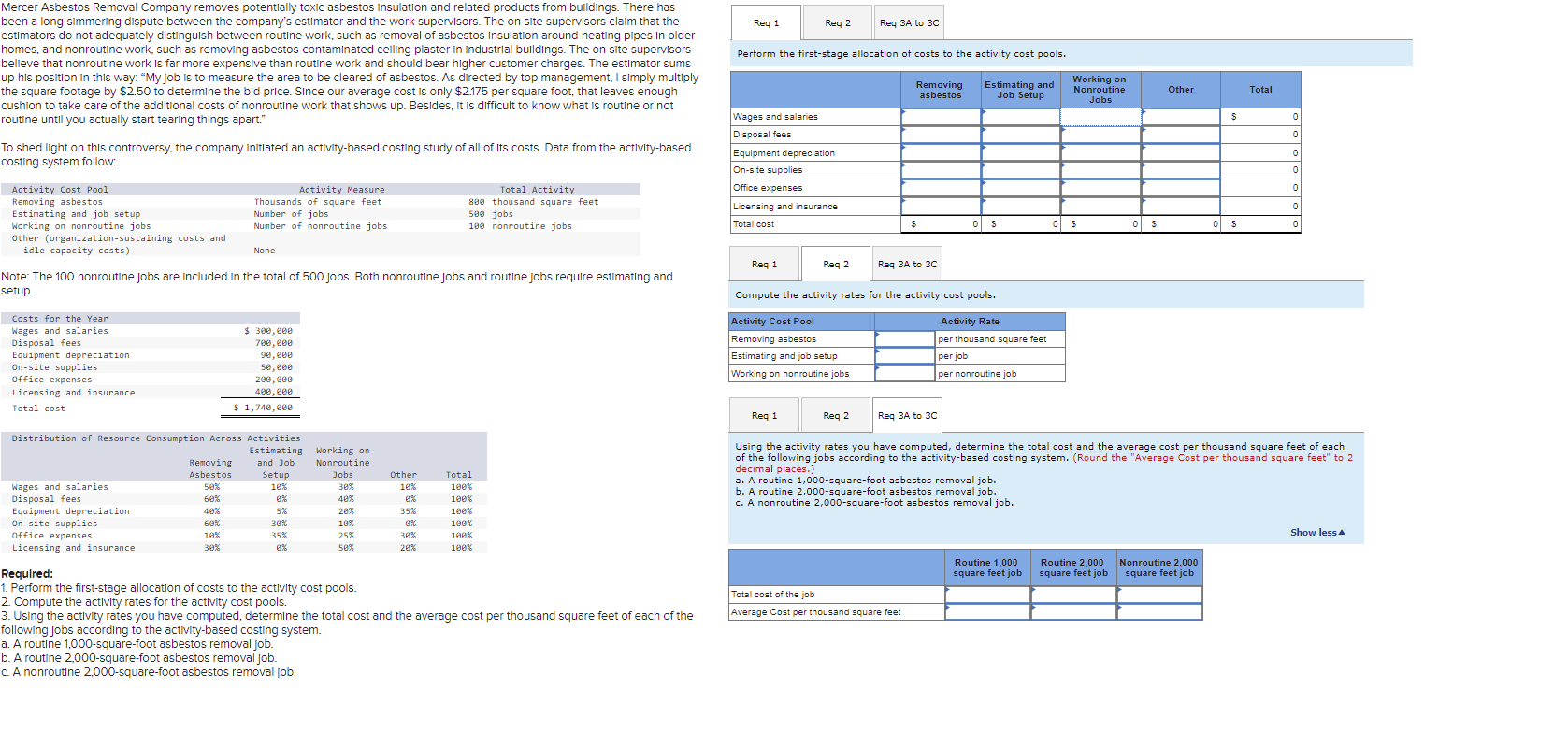 Solved Reg 1 Reg 2 Reg 3A to 3C Perform the first-stage | Chegg.com