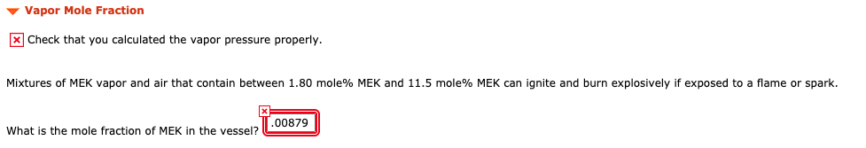 Solved Liquid methyl ethyl ketone (MEK) is introduced into a | Chegg.com