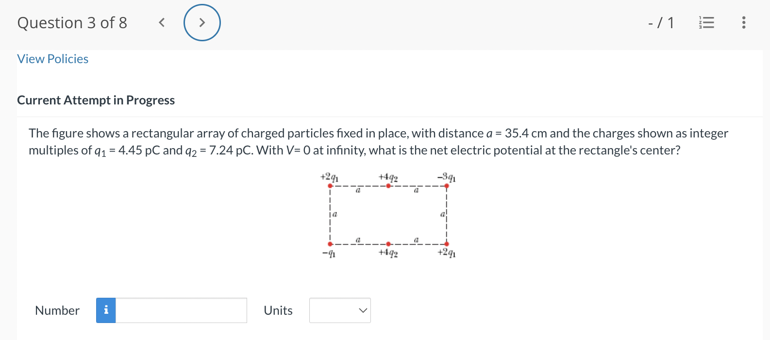 Solved Current Attempt in ProgressThe figure shows a | Chegg.com