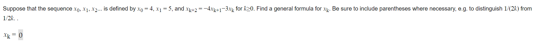 Solved Suppose that the sequence x0, X1, X2... is defined by | Chegg.com