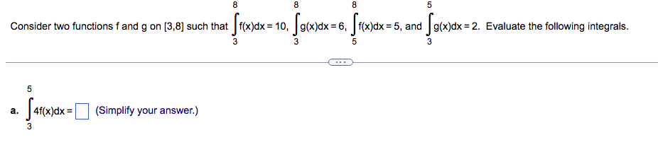 Solved 8 8 8 5 Consider two functions f and g on (38] such | Chegg.com