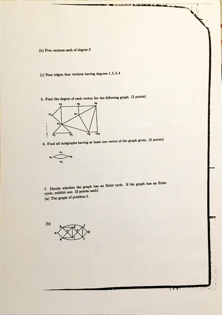 Solved 1. Draw K, and Ks. (3 points) K5 K3 2. State which | Chegg.com