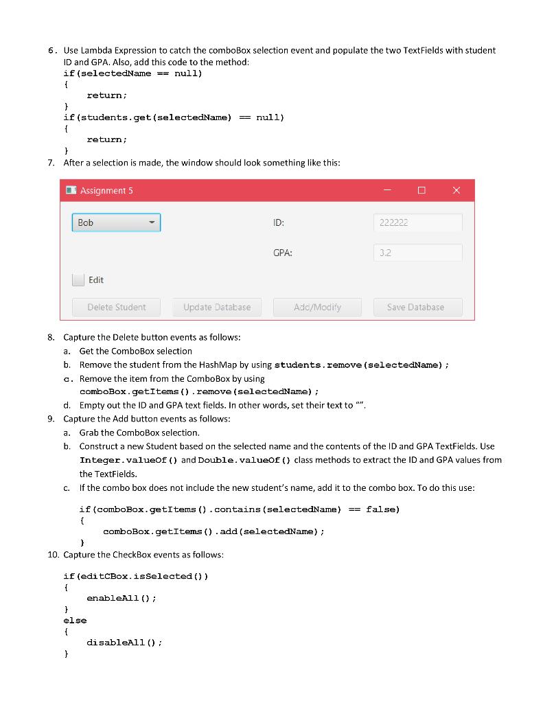 Solved PROGRAM IN JAVAFX Use data in hashmap Abby (111111): | Chegg.com