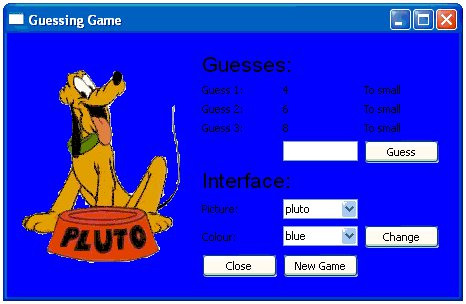 Solved Question 1 [90 marks] Write a GUI based guessing | Chegg.com