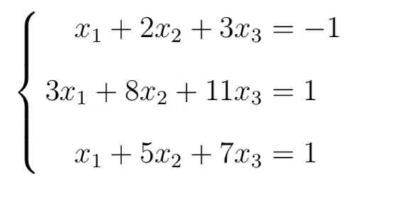 Solved Solve the system of linear equations by (a) Inverse | Chegg.com