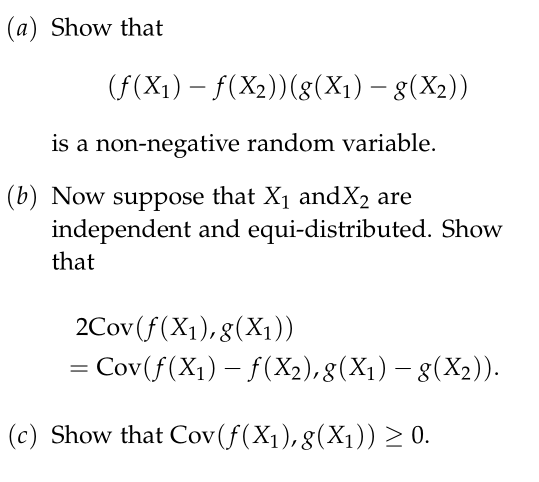 Solved 3) Suppose f and g are non-negative bounded Borel | Chegg.com