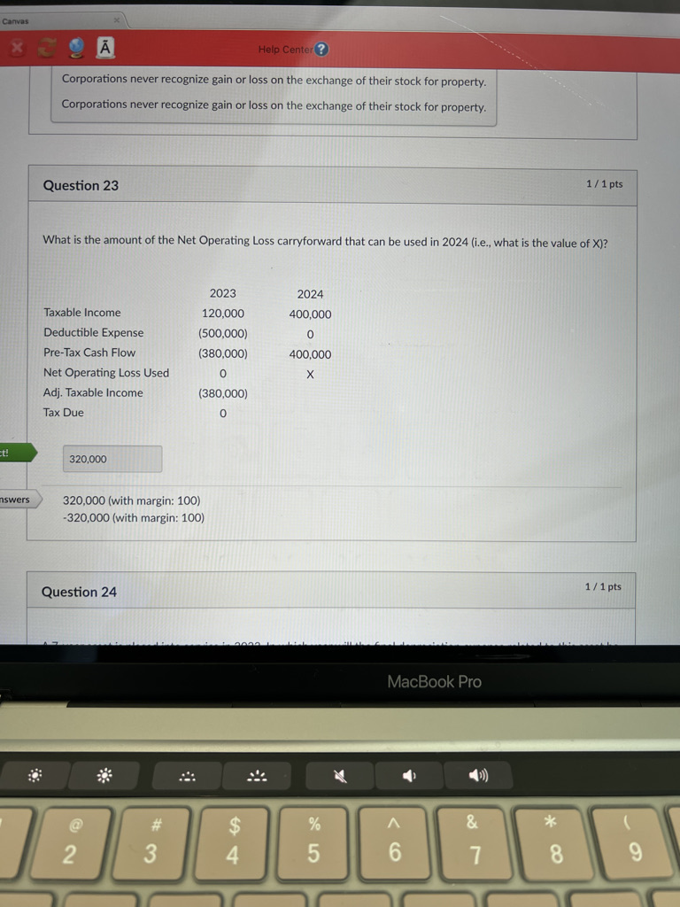 Solved Corporations never recognize gain or loss on the | Chegg.com