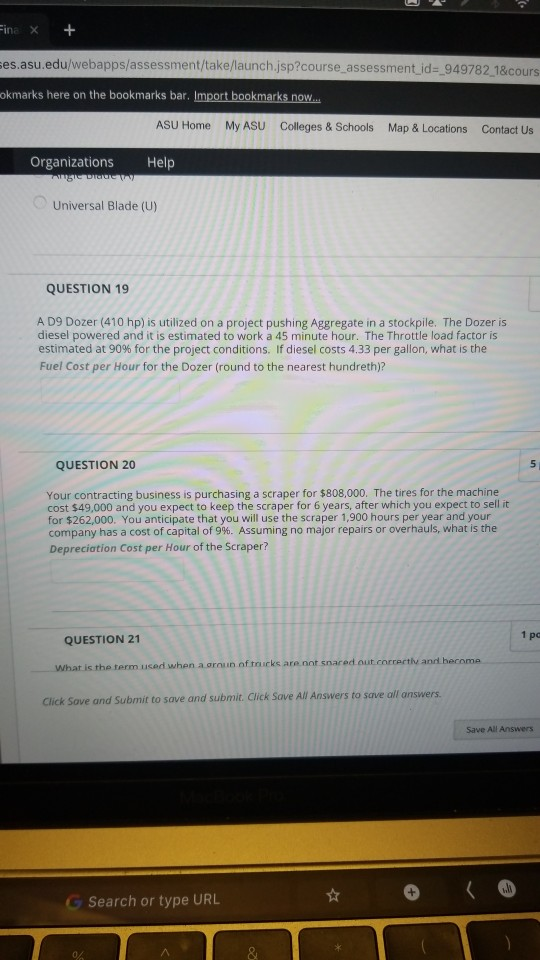 Solved ses.asu.edu/webapps/assessment/take/launch.jsp?course | Chegg.com