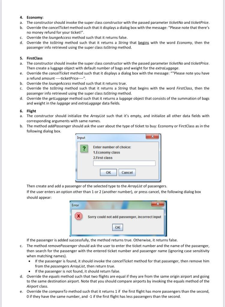 Solved Write a JAVA program to build an appropriate | Chegg.com