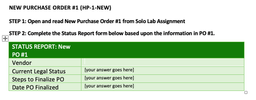 Solved Instructions for how to fill in each line of the | Chegg.com