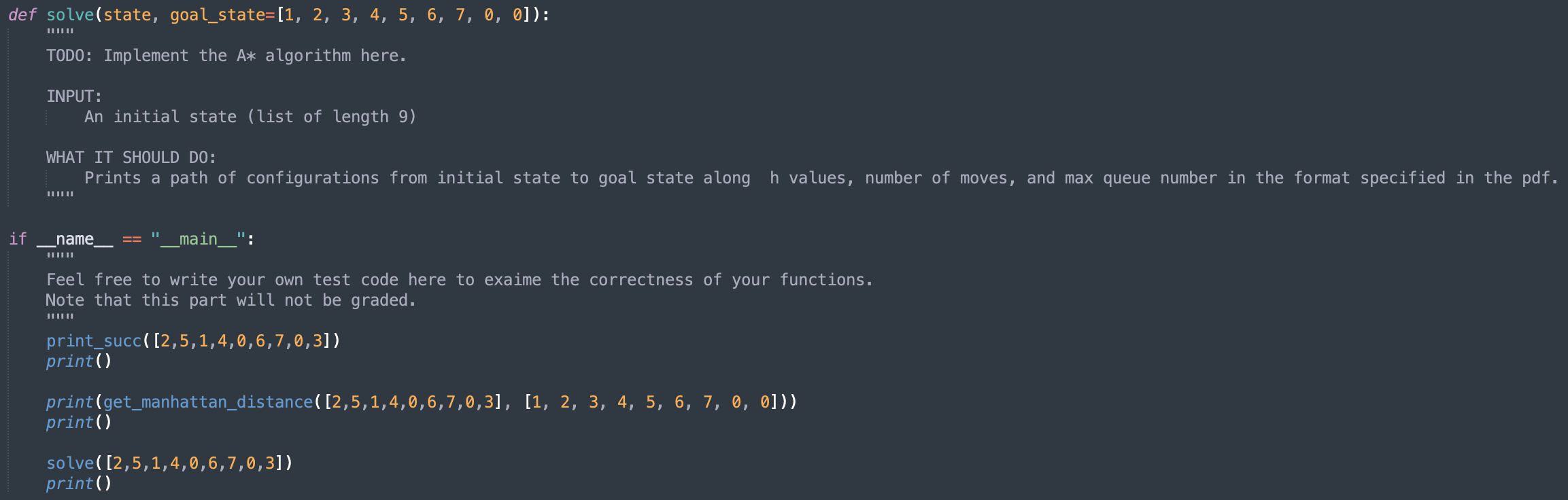 Solved The 8-tile puzzle was invented and popularized by | Chegg.com