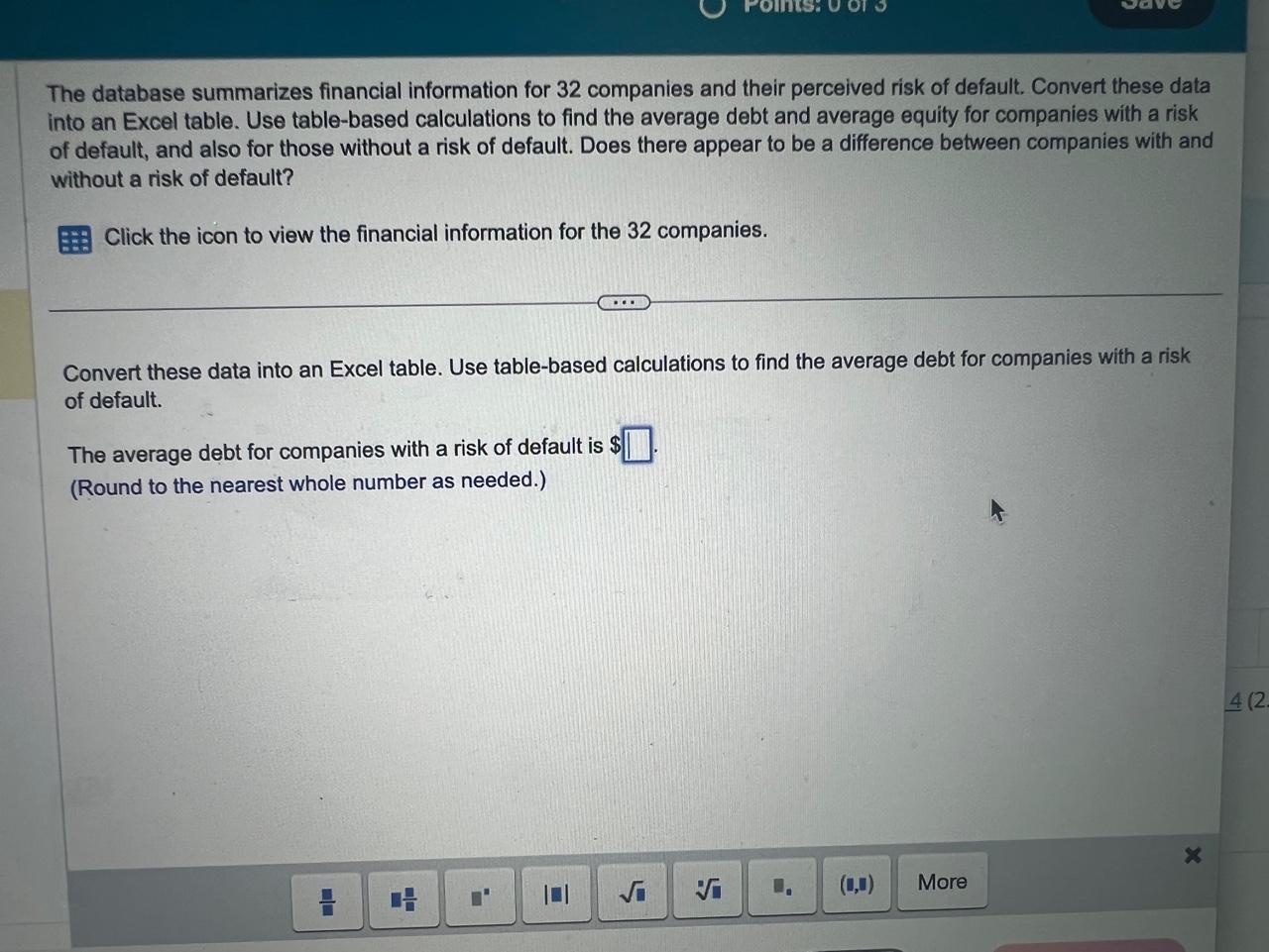 Solved Financial InformationThe database summarizes | Chegg.com