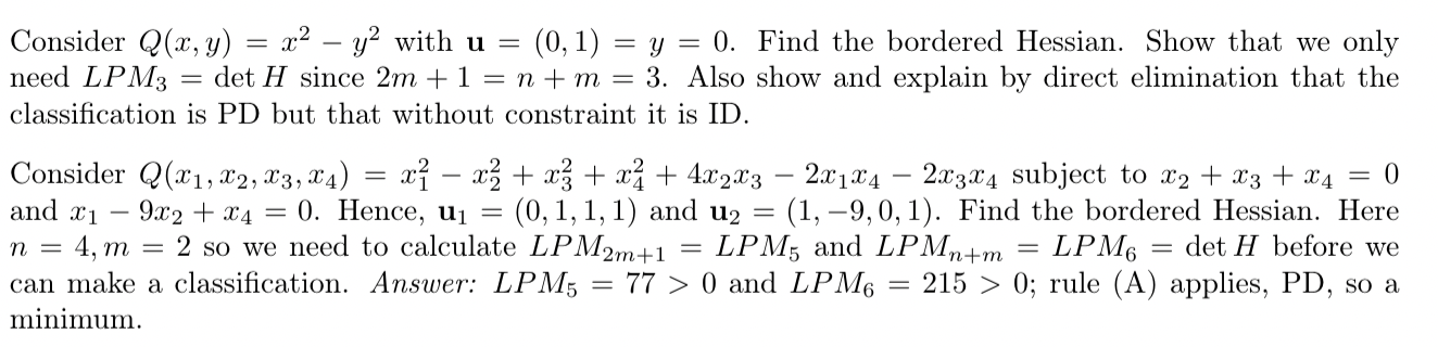 Solved Consider Q(x,y)=x2-y2 ﻿with u=(0,1)=y=0. ﻿Find the | Chegg.com